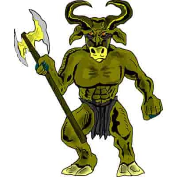Minotaur Greek Mythology For Kids
